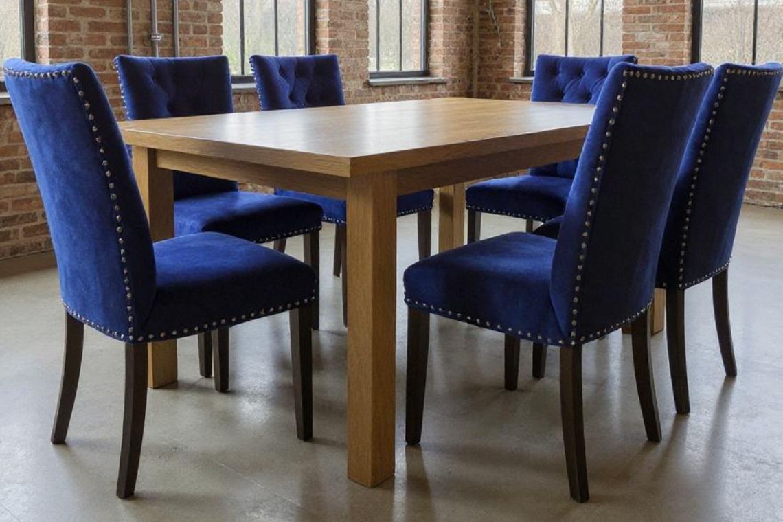 Mesa de Comedor Roble - Muebles en Cuero Vitacura